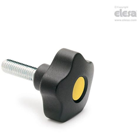 ELESA Lobe knob-VCT.50 p-M10x35-C3 Grey