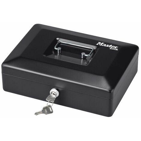 Master Lock Small Cash Box with Keyed Lock MLKCB10ML