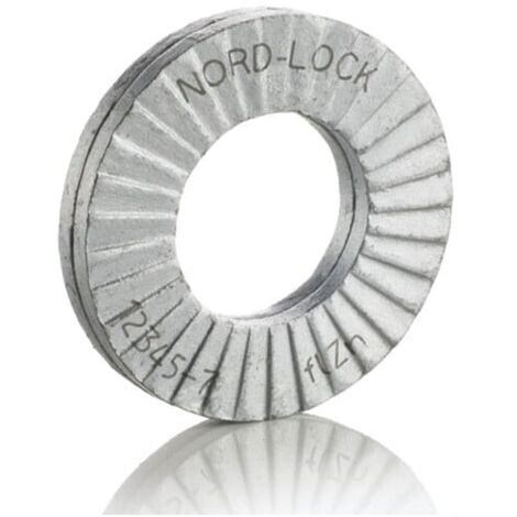 M10 Steel Nord-lock Type Washers Delta Pro Coating