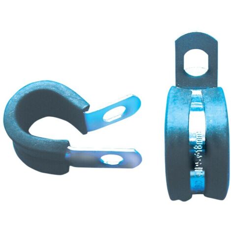 Matlock P-Clip/P-clamp Rubber Lined Grade A4-316 St/Steel 6MM- you get 5