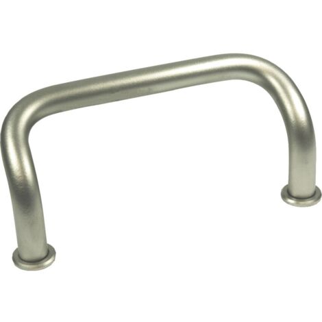 Ganter GN425.1-10-120-NI Cabinet "U' Handle Angled Stainless Steel