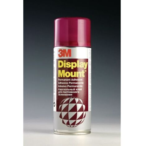 3M Display Mount Permanent Adhesive Spray CFC Free 400ml 7000116738