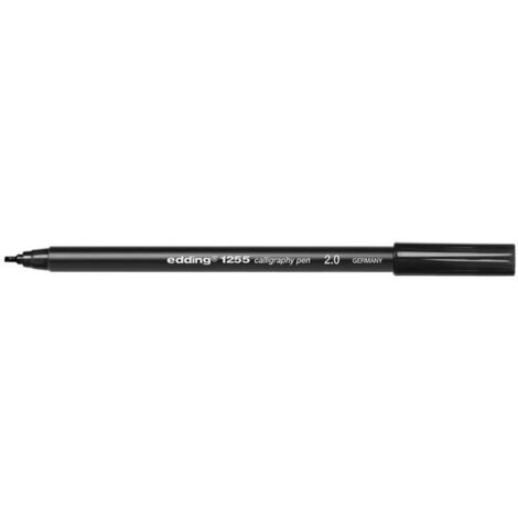 Edding edding 1255 Calligraphy Pen 2.0mm Line Black (Pack 10)