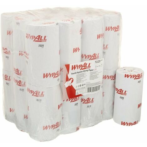 Wypall L10 Compact Blue Roll Paper Wipers - 24 Rolls