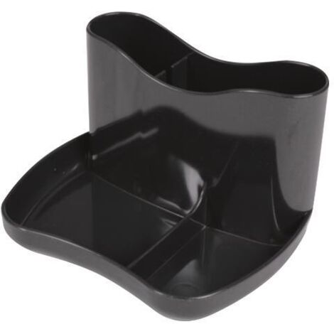 Deflecto SteriTouch Desk Tidy Black CP083STBLK