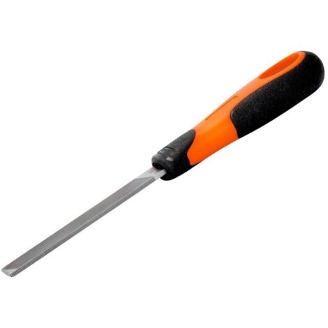 Bahco 1-100-10-1-2 ERGO Handled Flat Bastard Cut File 250mm (10in ...