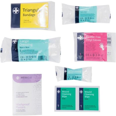 Reliance Medical Reliance First Aid Kit HSE10-PERSON Workplace In Aura Box