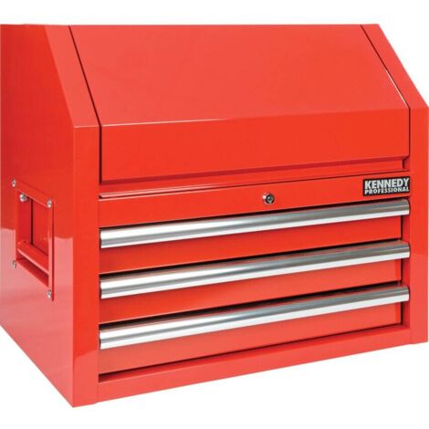 Kennedy 3-Drawer Extra Heavy Duty Tool Chest with Large Top Compartment