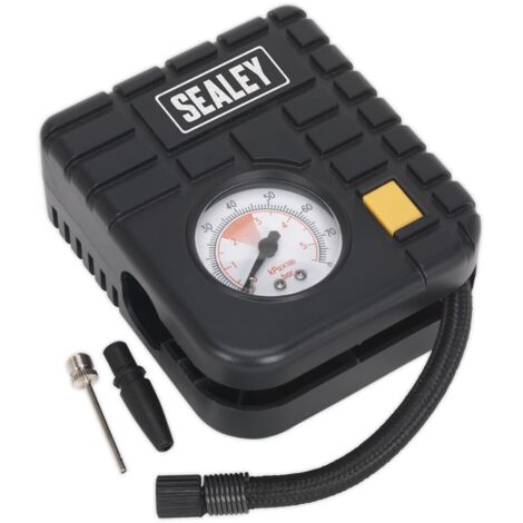 Sealey Micro Air Compressor with Work Light 12V