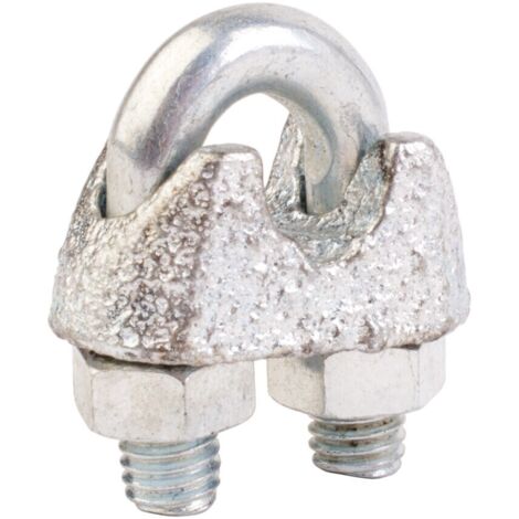 Perry 10mm Wire Rope Grip Galvanised (PK-2)
