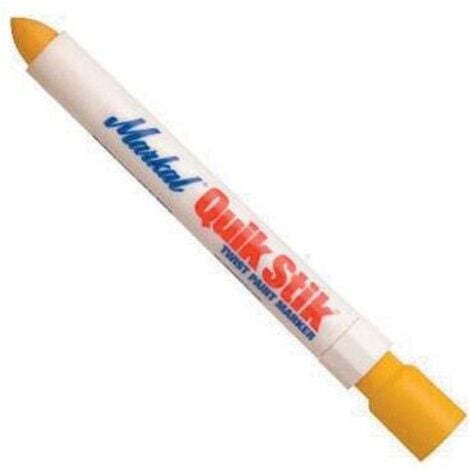 Markal Yellow Quik-Stik Paint Marker