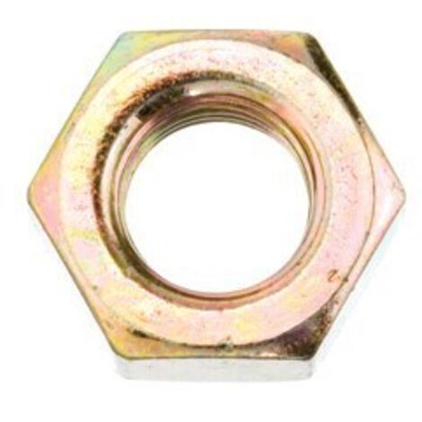 Qualfast M6X0.75 Hex Nut MF Z&Y (8)- you get 25