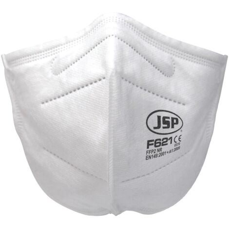JSP F621 FFP2 Fold Flat Disposable Dust Mask (PK-40)