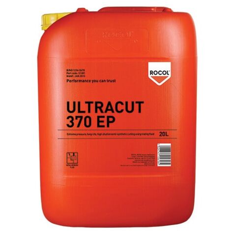 Rocol Ultracut Cutting and Grinding Fluid, 20L