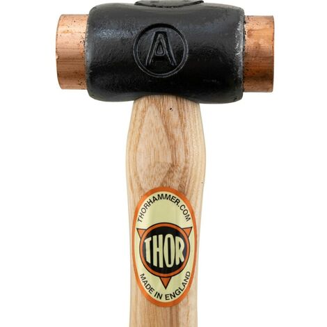 Thor 04-308 25mm Copper Soft Faced Hammer with Wood Handle