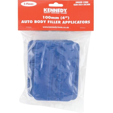 Kennedy 100mm (4") Auto Body Filler Applicators (Packets 5)