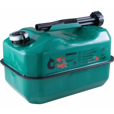 Rhino 10L Green ExploSafe Fuel Container SFC2G