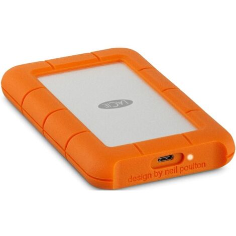 Lacie 1TB Mini Rugged USBC and USB 3.0 Ext HDD
