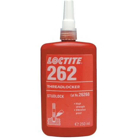 Loctite 262 Medium to High Strength Thread Lock Adhesive 250ml
