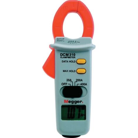 Megger DCM310 Digital Clamp Meter 400A AC