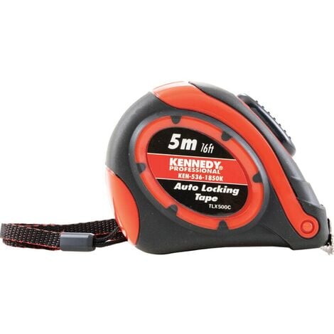 Kennedy Pro 5M 16 Nylon Coated Double Sided Steel Tape