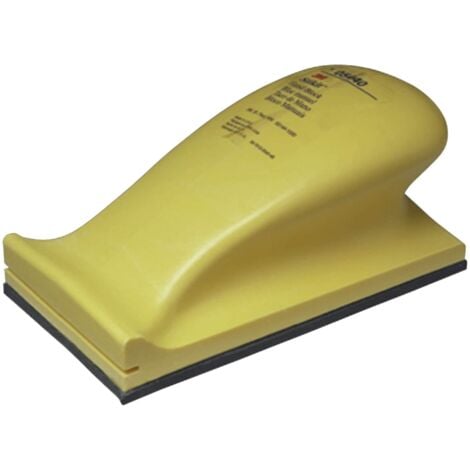 3M Hand Block, 70mm x 127mm, Yellow