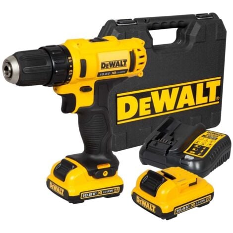 DeWalt DCD710D2-GB 10.8V XR Li-ion Compact Drill Driver, 2X 2.0AH Battery Packs,