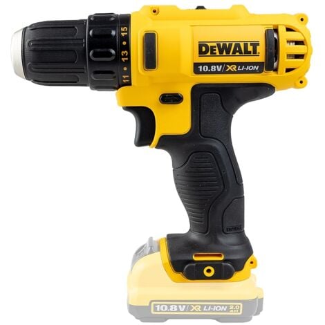 DeWalt DCD710D2-GB 10.8V XR Li-ion Compact Drill Driver, 2X 2.0AH Battery Packs,
