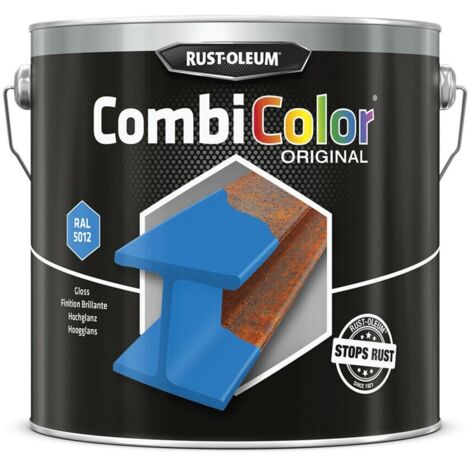 Rust-oleum 7323 Combicolor Light Blue Metal Paint - 2.5LTR