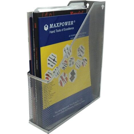 Offis Wire Mesh Magazine File Silver