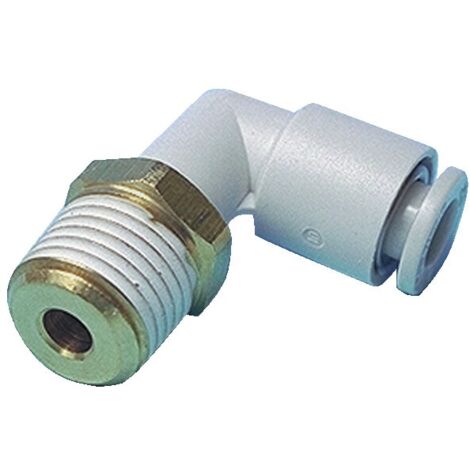 SMC KQ2L06-01AS Push Fit Elbow & Male Thread 6 X R1/8