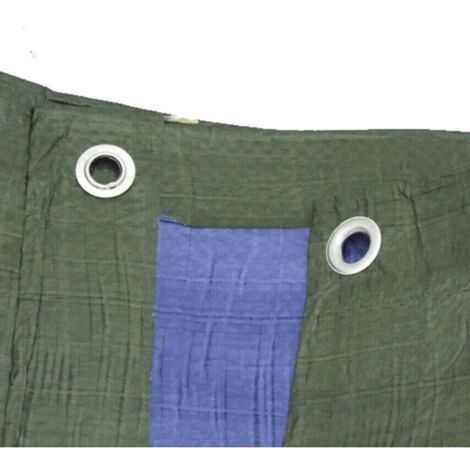 Matlock Textarp Poly Tarpaulin 4.5 x 6.0m Blue - Green