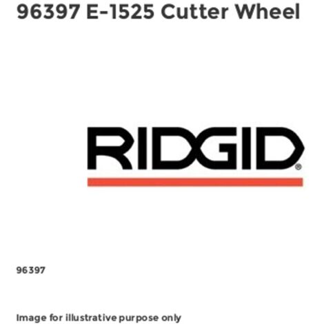 Ridgid 96397 E-1525 Cutter Wheel