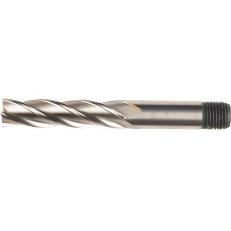 Sherwood 3/4" HSS-Co 5% Threaded Shank Multi Flute Long Series End Mill