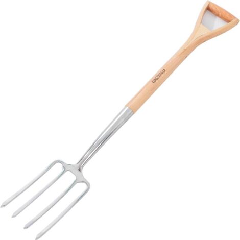 Kennedy Stainless Steel Border Fork with Ash Wood Handle 990x145x85mm