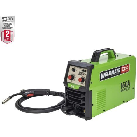 SIP Weldmate 160A MIG/ARC/TIG Welder - 05733