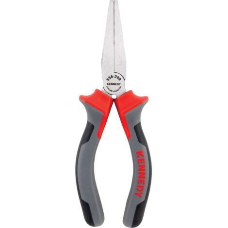 Kennedy 160mm/6.3/8" Pro-torq Long Flat Nose Pliers