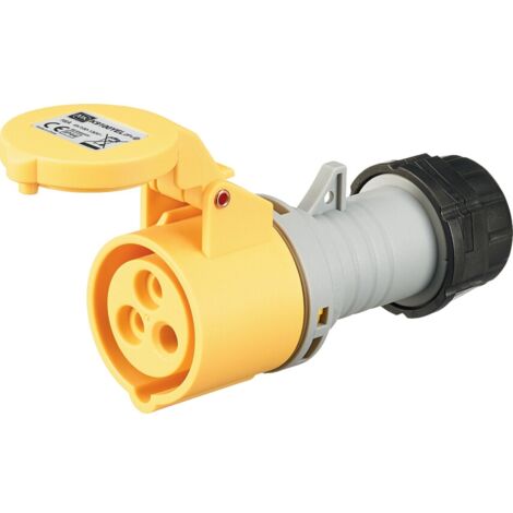 MK Electric Industrial Connector, IP Rated Socket - 130V, 2P+E