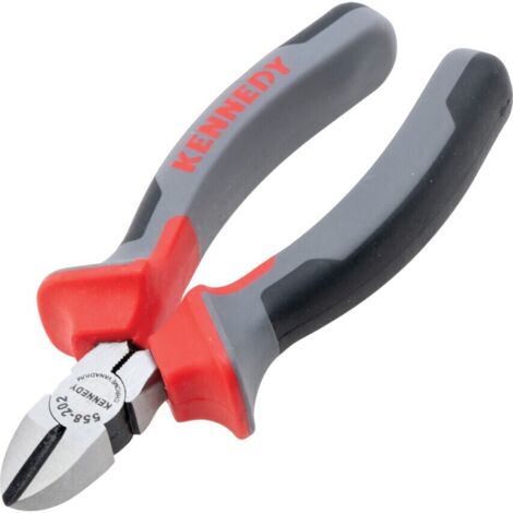 Kennedy Side Cutters 3mm Cutting Capacity Chrome Vanadium Steel 140mm
