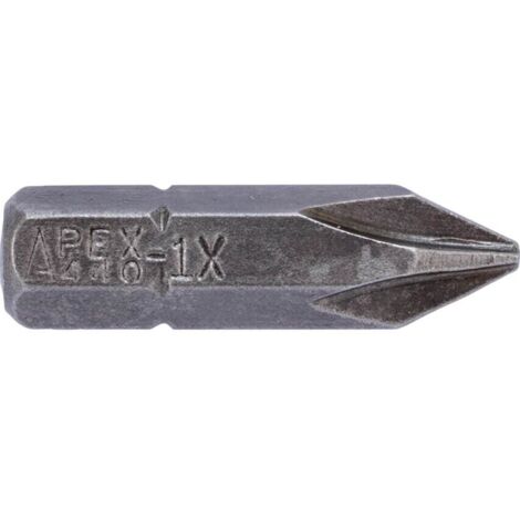 Apex 440-1X 1/4" Hex Insert Bit