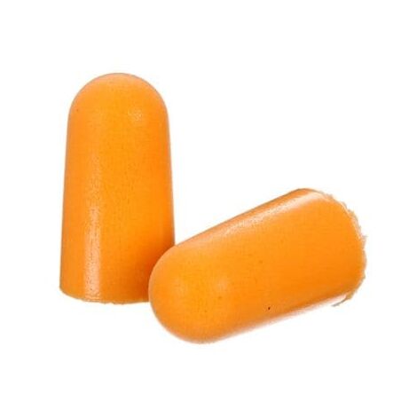 3M Earplugs, 37 dB, Uncorded, 200 Pairs/Box, 1100