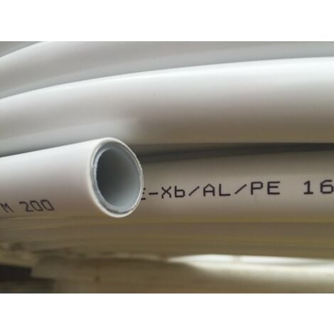 100m ALU Verbundrohr 16x2mm, PE-Xb ALPEX PE-RT HAUSTECH/Grundpreis 0,77€/m