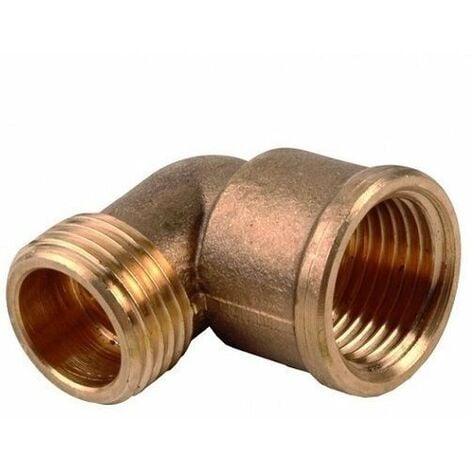 Messing Gewindefitting Winkel IG/AG 1 Fittinge