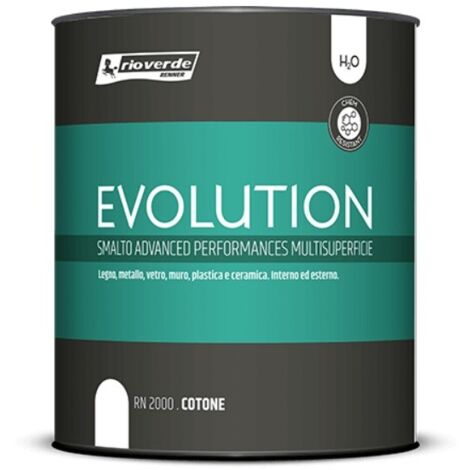 Smalto ad acqua evolution lt 0,750 haccp rio verde renner interno - esterno colore smalto: rn ...