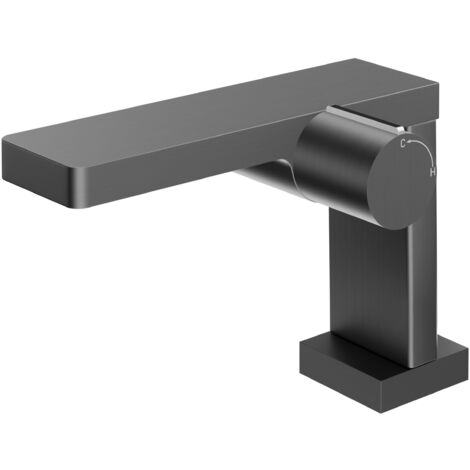 Mitigeur monocommande gun métal Bernstein NT3110G pour lavabo chic ...