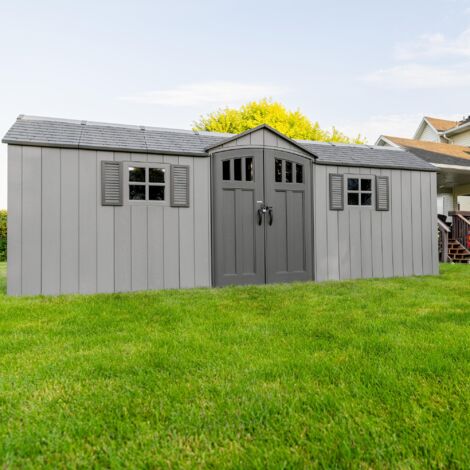 Lifetime 20 x 8 Foot Outdoor Storage Shed