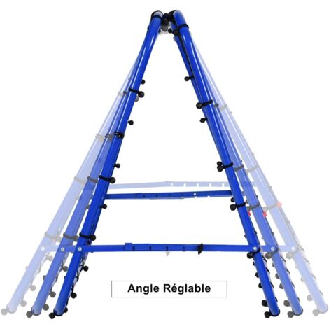 COSTWAY Filet de Rebond de Football Pliable & Double Face, Filet d ...