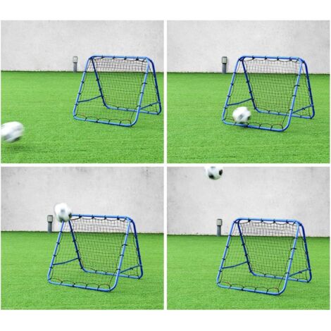 COSTWAY Filet de Rebond de Football Pliable & Double Face, Filet d ...