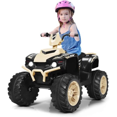 COSTWAY Quad Électrique 12V pour Enfants 3-7 Ans, avec Démarrage Lent ...