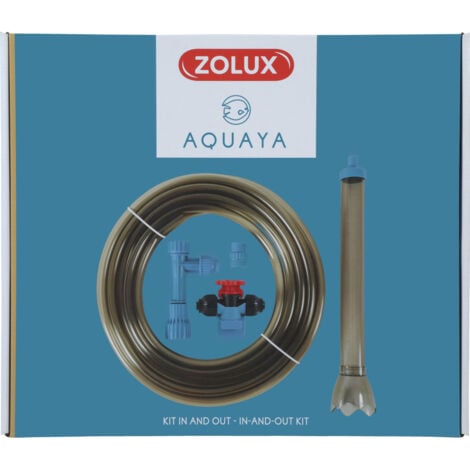 Kit siphon In and Out permet de siphonner et remplir votre aquarium - zolux